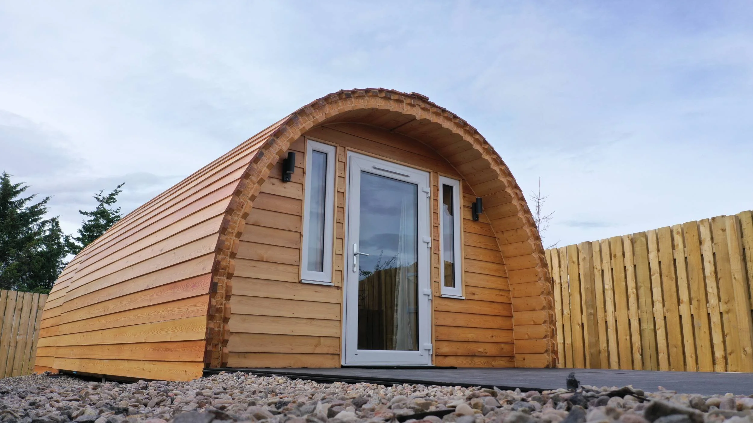 Luxury Glamping Pods and Wee Hoose — Ardtower Caravan Park