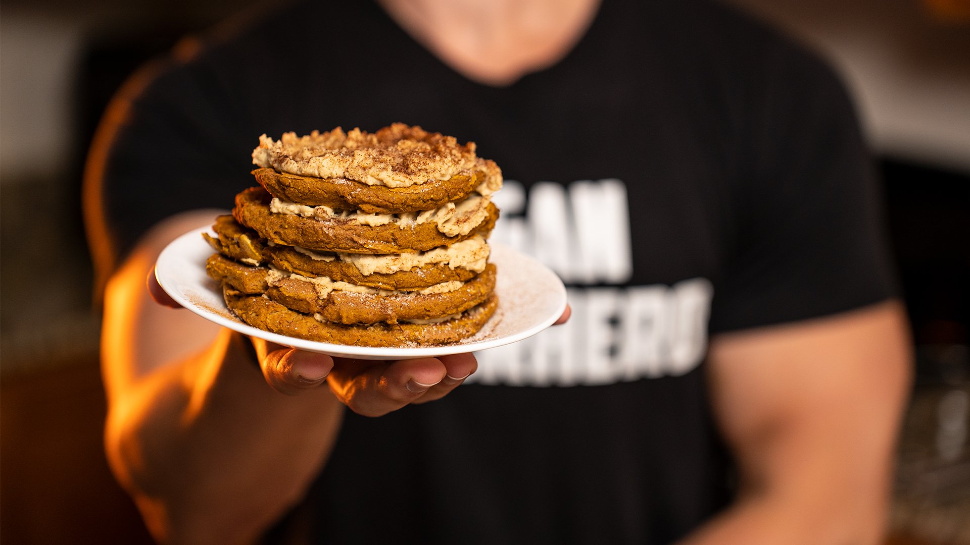 Protein Pumpkin Pancakes — The Vegan Gym