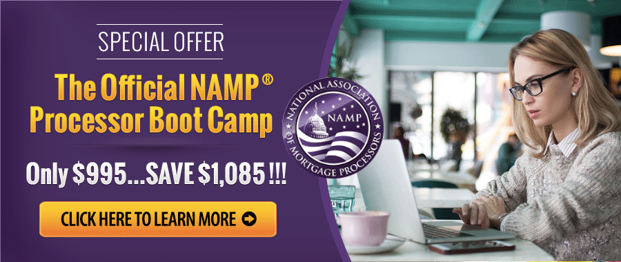 Our Courses — Loan Processor Training