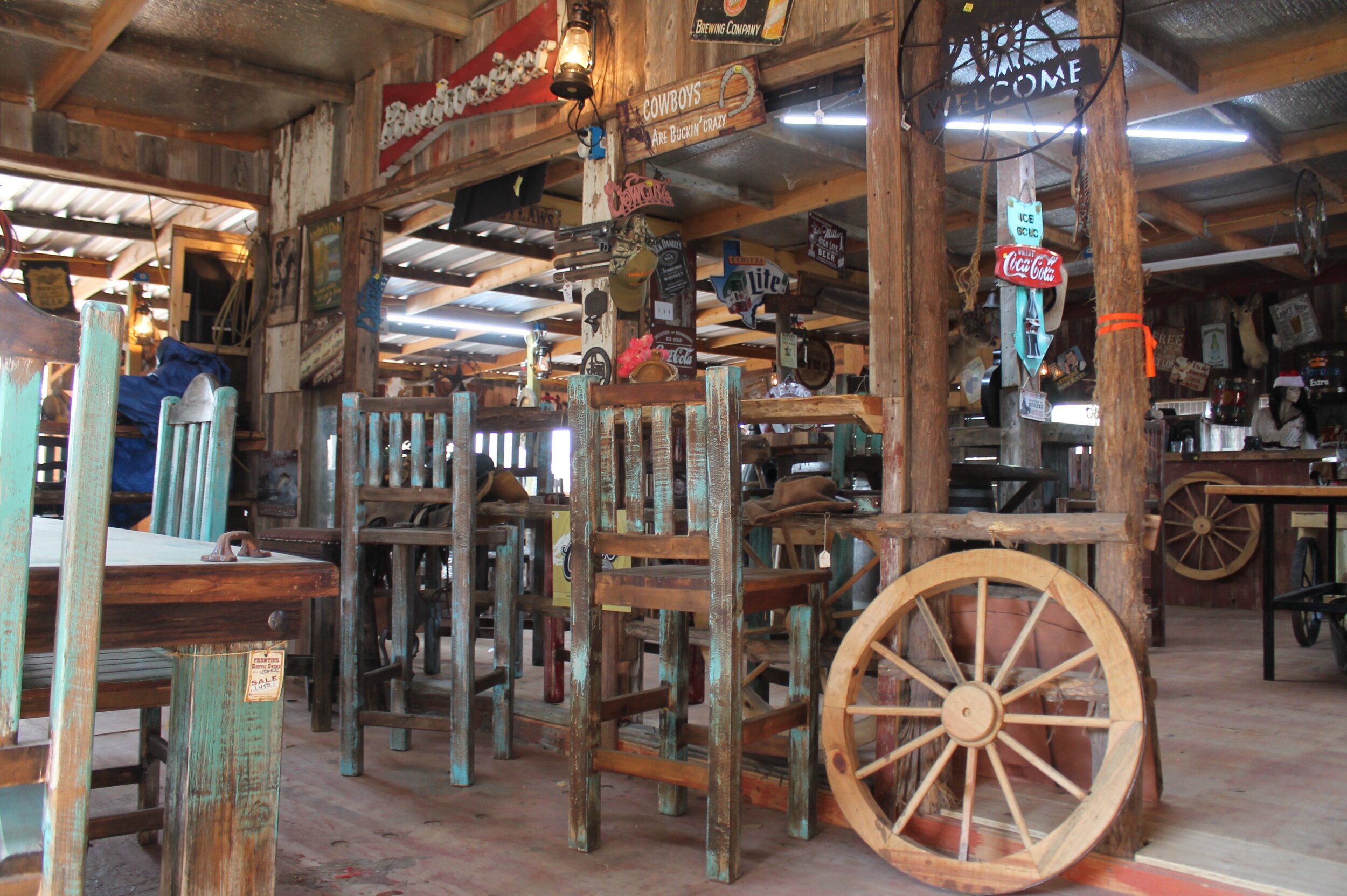 Mobile Western Set-Up Rental — Frontier Rustic Store