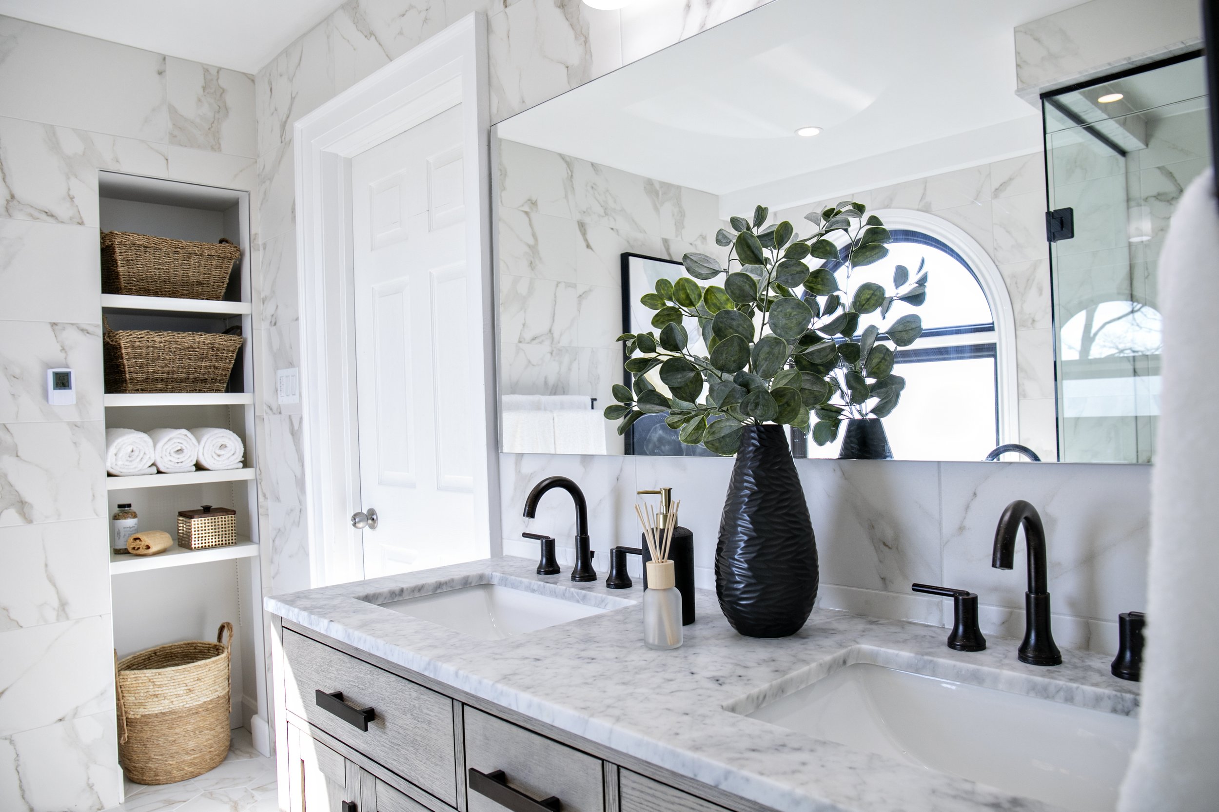 Spa-Inspired Bathroom — Beyond The Stage Homes
