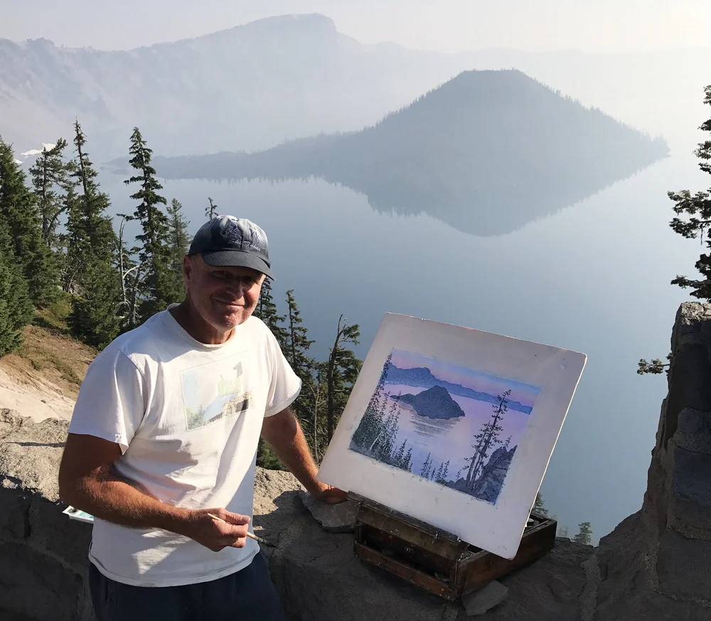 Top Maine acrylic, oil, and watercolor artist Bill Jewell.