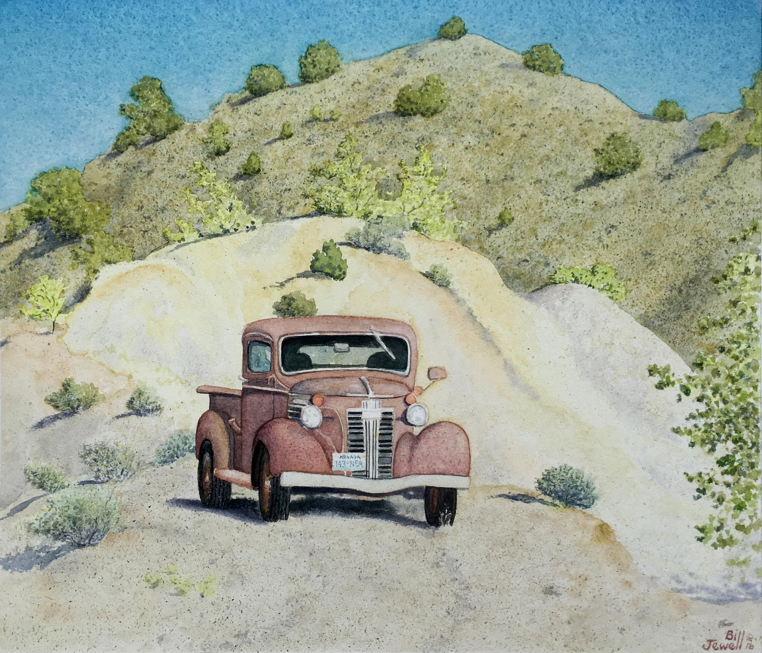 Top Maine acrylic, oil, and watercolor artist Bill Jewell.