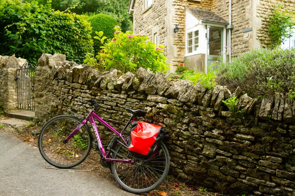 Two days road cycling route in the Cotswolds linked to train stations ...