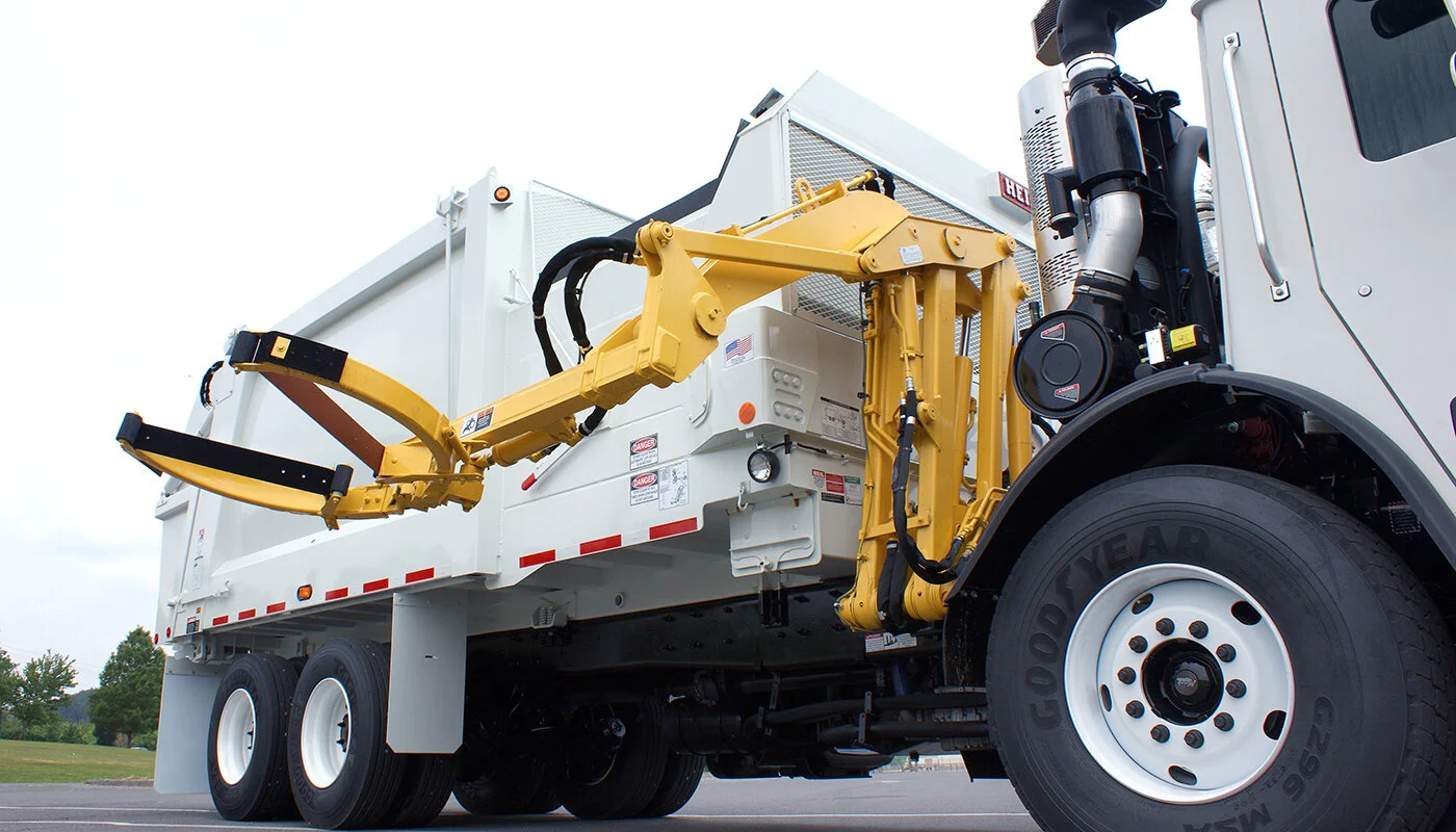 Automated Side Loader Garbage Truck