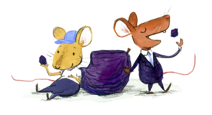 Town Mouse Country Mouse Coloring Pages