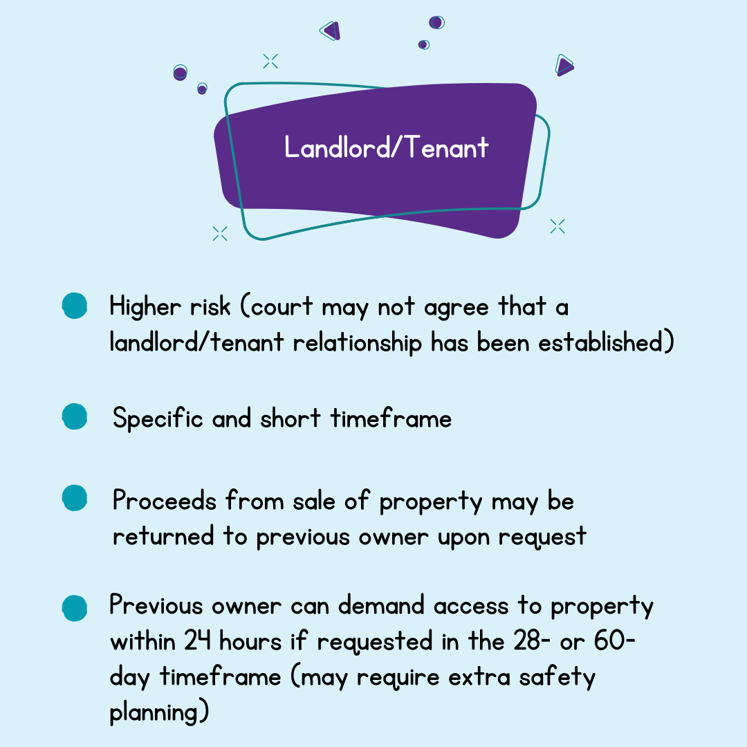 Personal Property Left — STANDPOINT