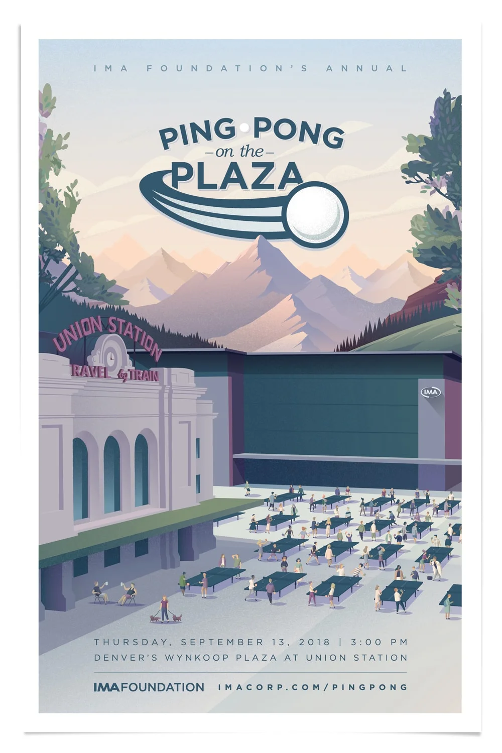IMA Ping Pong Poster — Calico Hill Creative | Branding & Design in Kansas