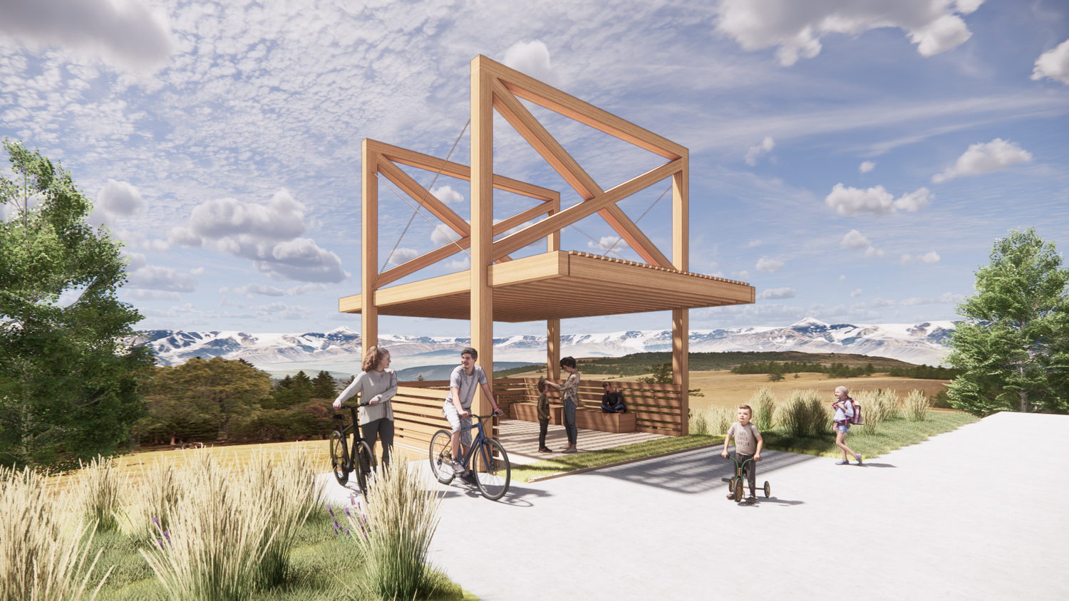 Shape Architecture Studio — Huck Finn Bike Park
