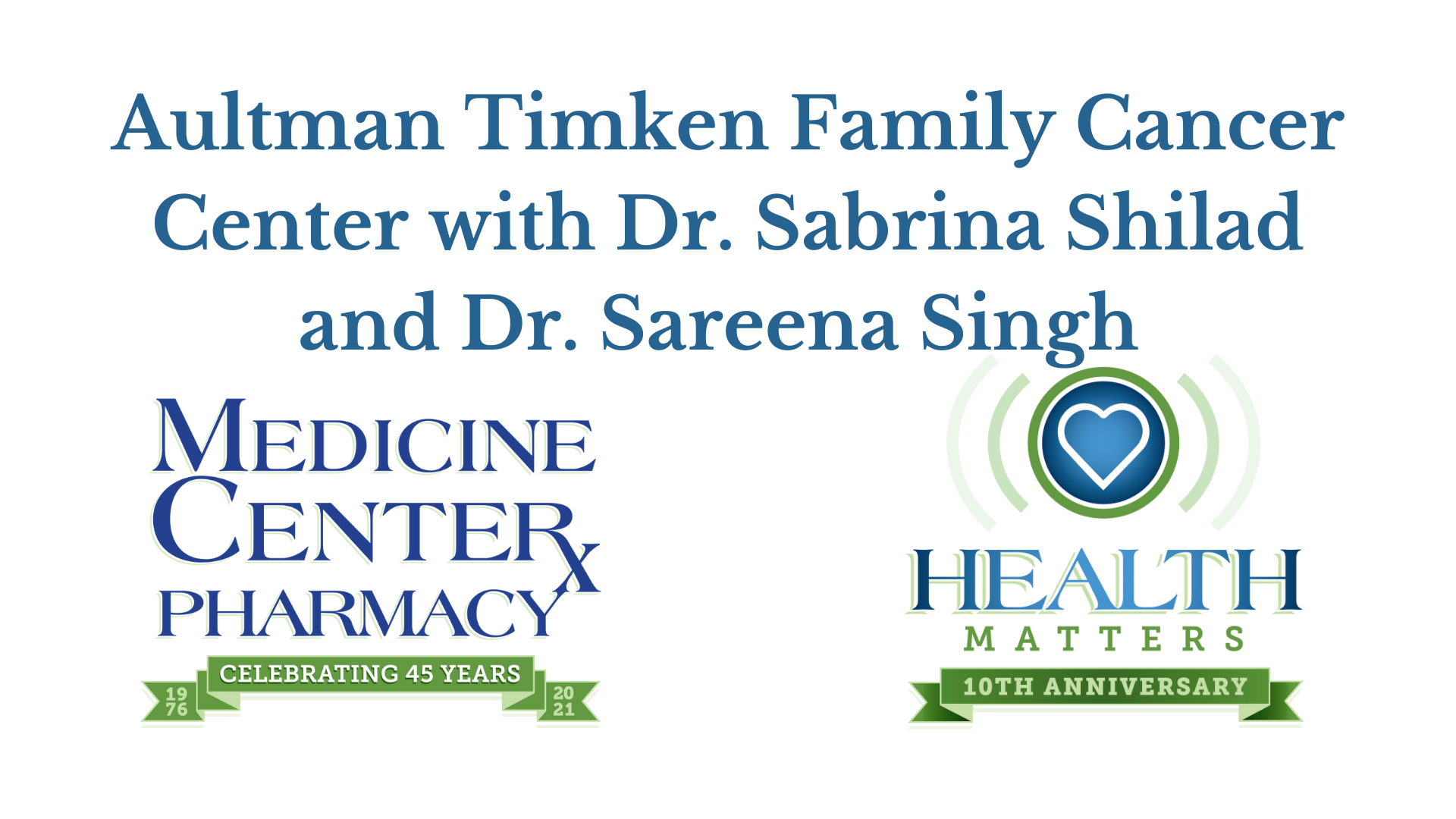 Common Skin Conditions with Dr. Garcia-Zuazaga — Medicine Center Pharmacy