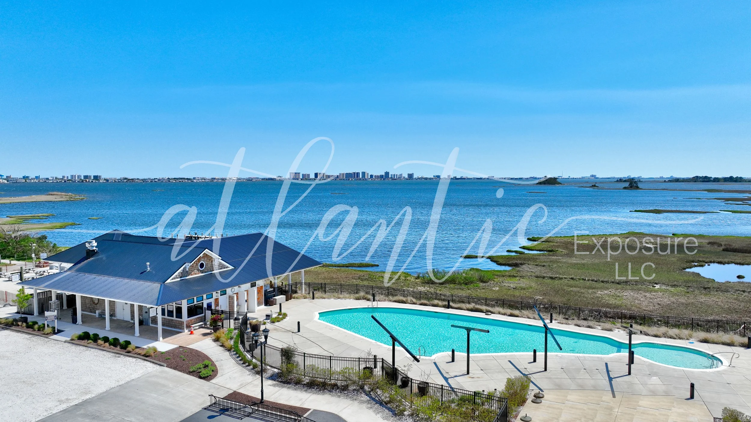 Bayside The Commons Pool Aerial 1 — Atlantic Exposure LLC