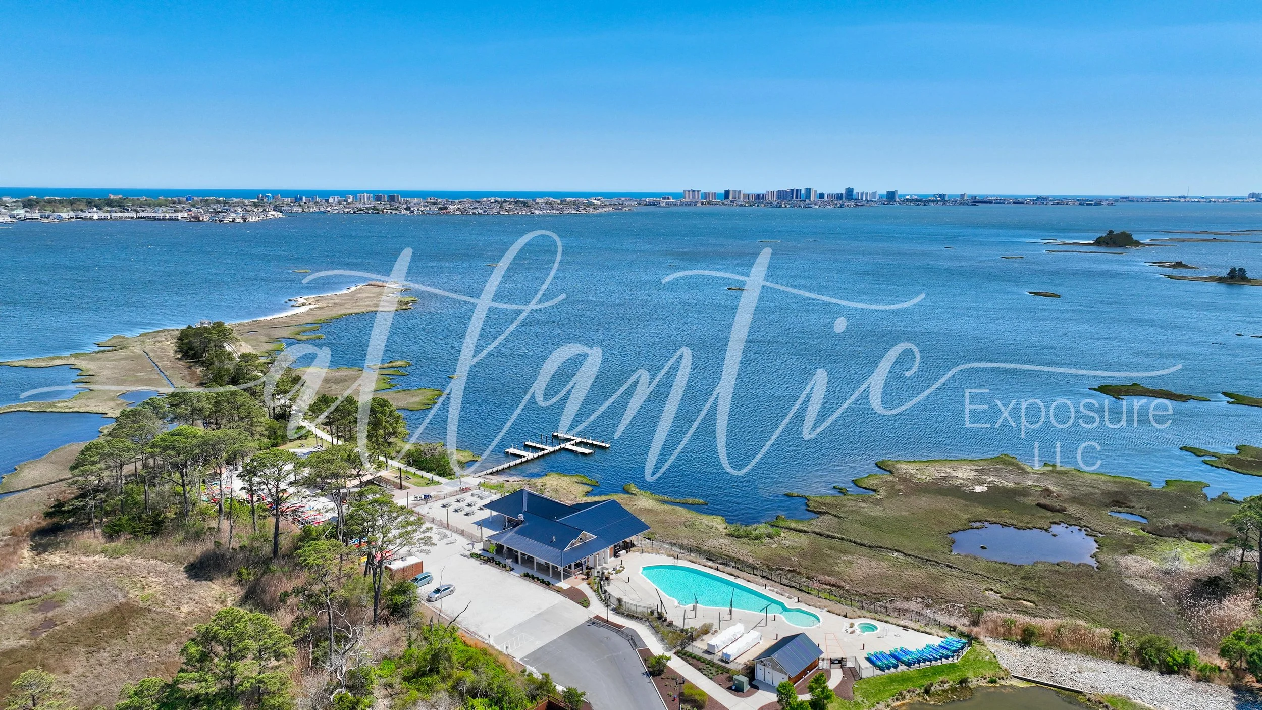 Bayside The Commons Pool Aerial 1 — Atlantic Exposure LLC