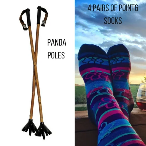 Panda Poles + Point6 Socks Giveaway | RY Outfitters