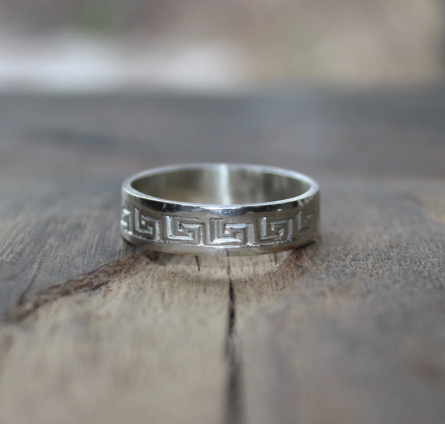 Greek Key Silver Jewelry
