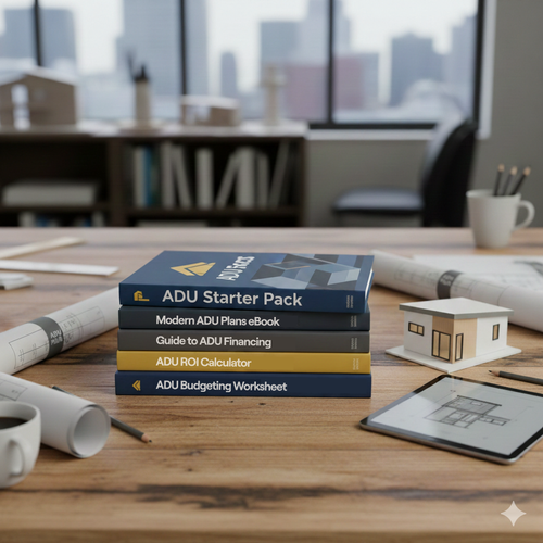 Modern ADU Starter Pack | Plans, Budgeting & Financing — Modern ADU ...