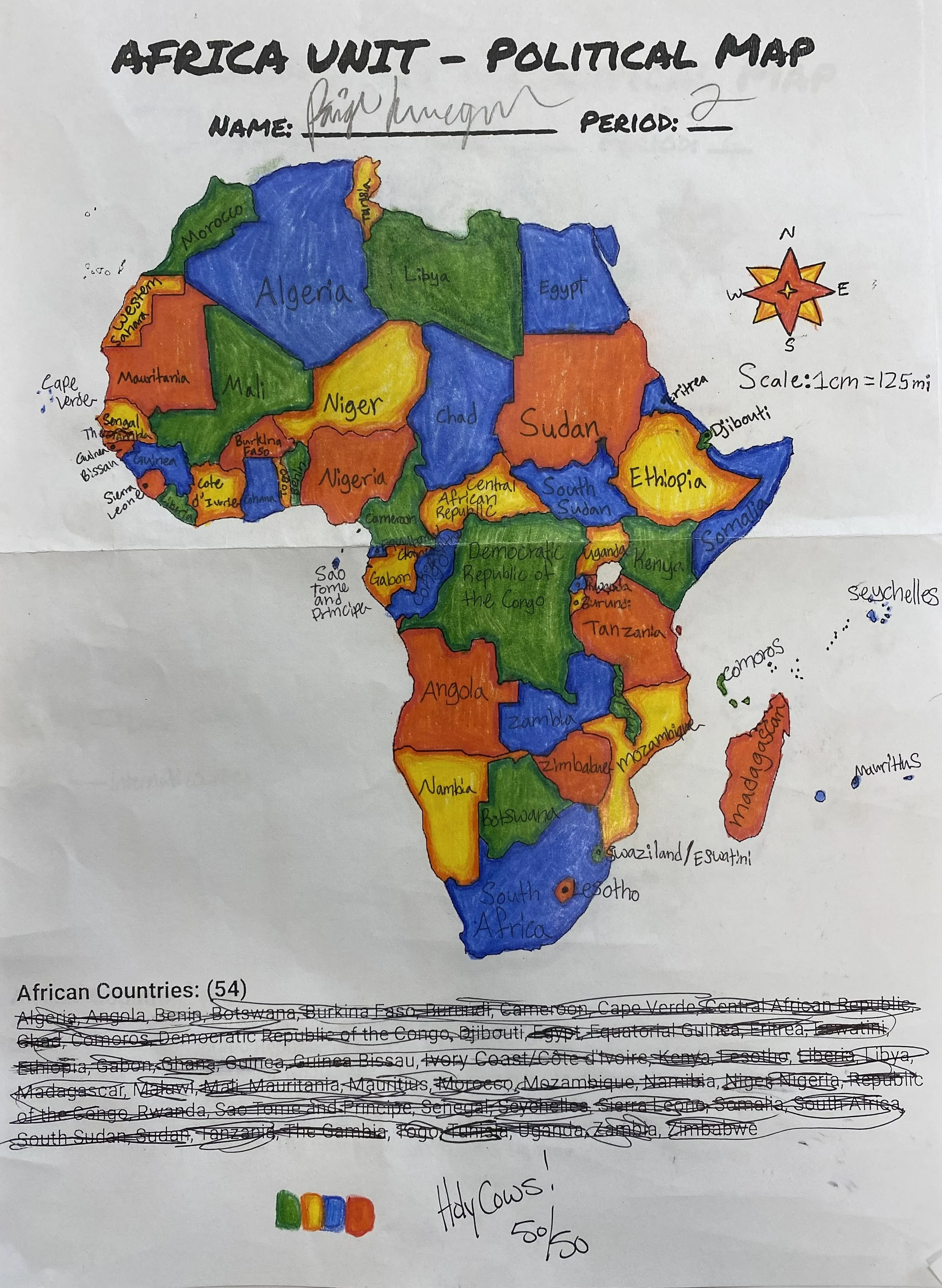 Africa — Mr. Gilbert