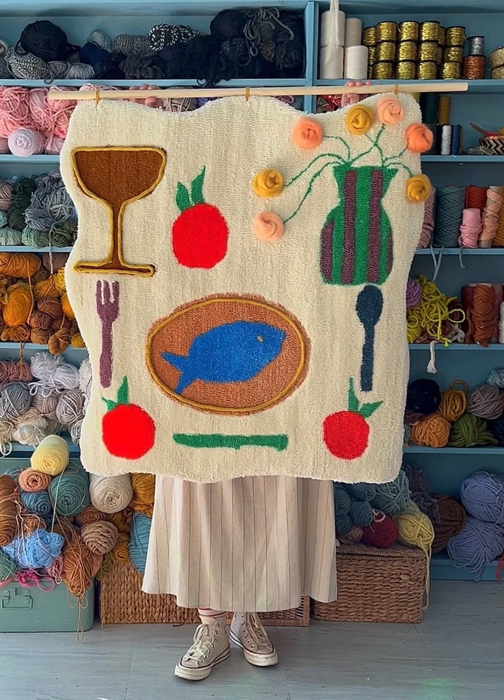 Tufted Wall Art — sunwoven