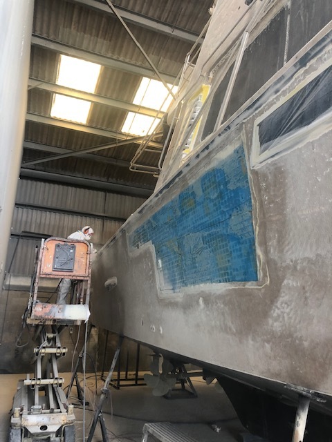 Boat Fire Damage and Repairs — Fremantle Shipwrights | Perth Boat ...