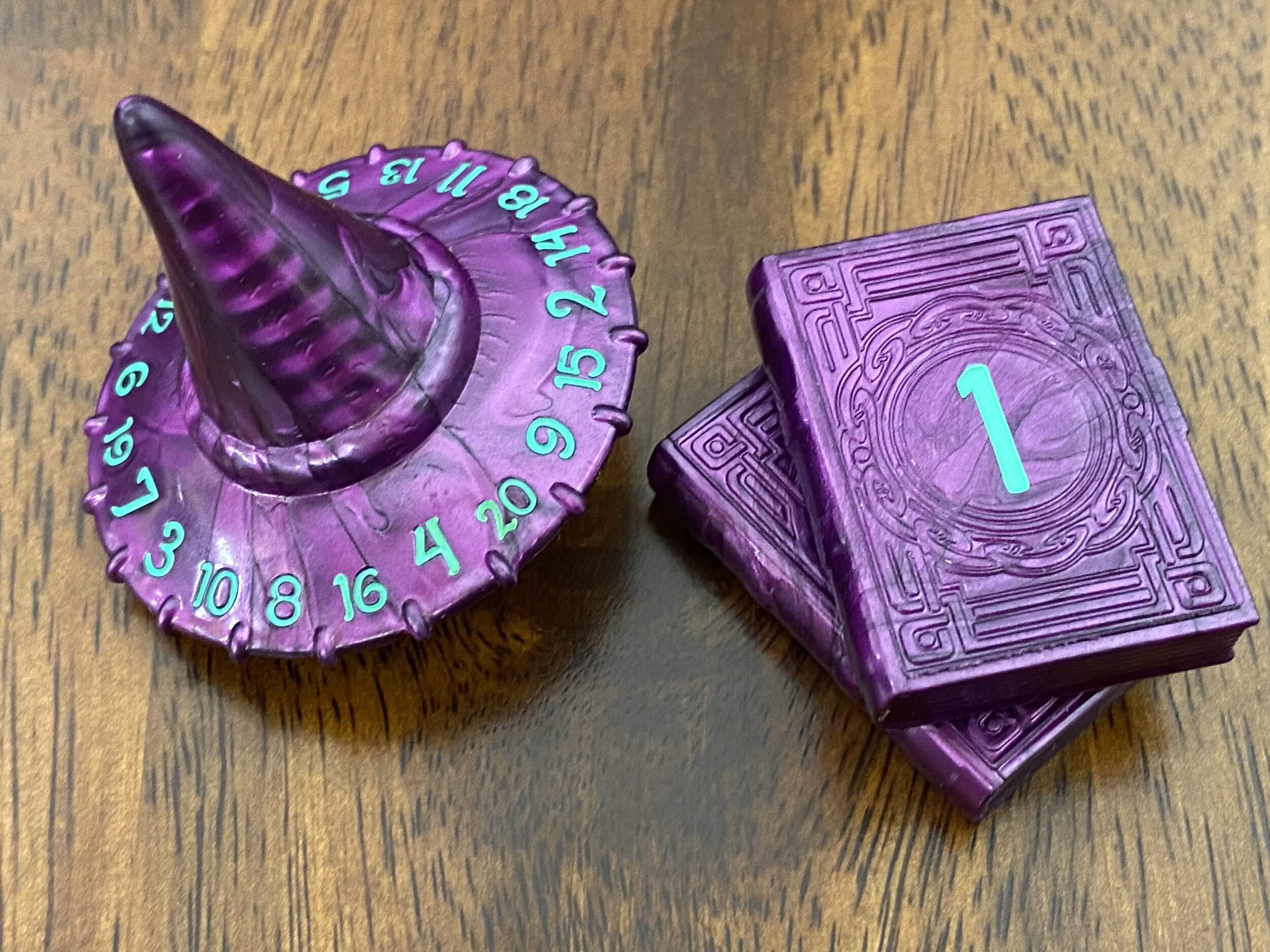 Necromancer dice. Good balanced set for board games, geeks and fun! : r ...