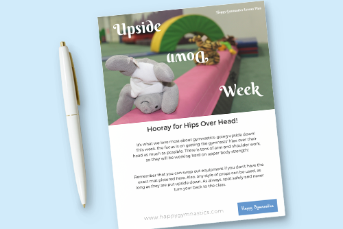 Preschool Gymnastics Lesson Plans | Happy Gymnastics