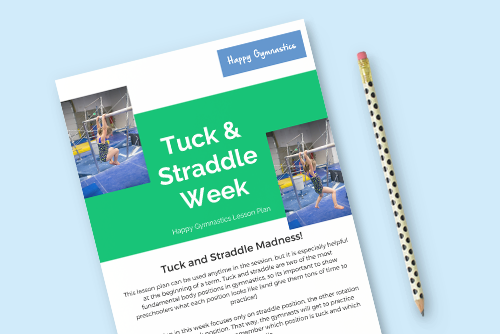 Preschool Gymnastics Lesson Plans | Happy Gymnastics