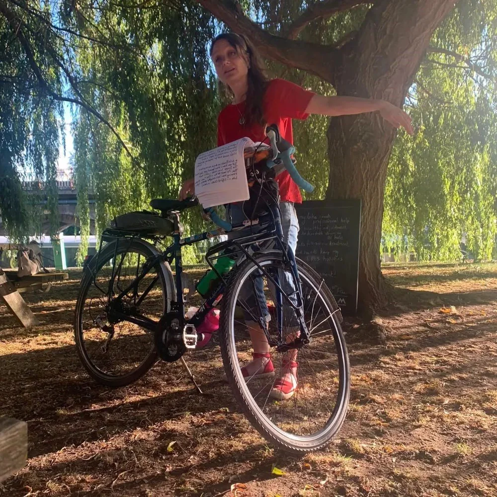 'Banana Bike Rockets' by Caroline Burrows — The Traditional Cycle Shop