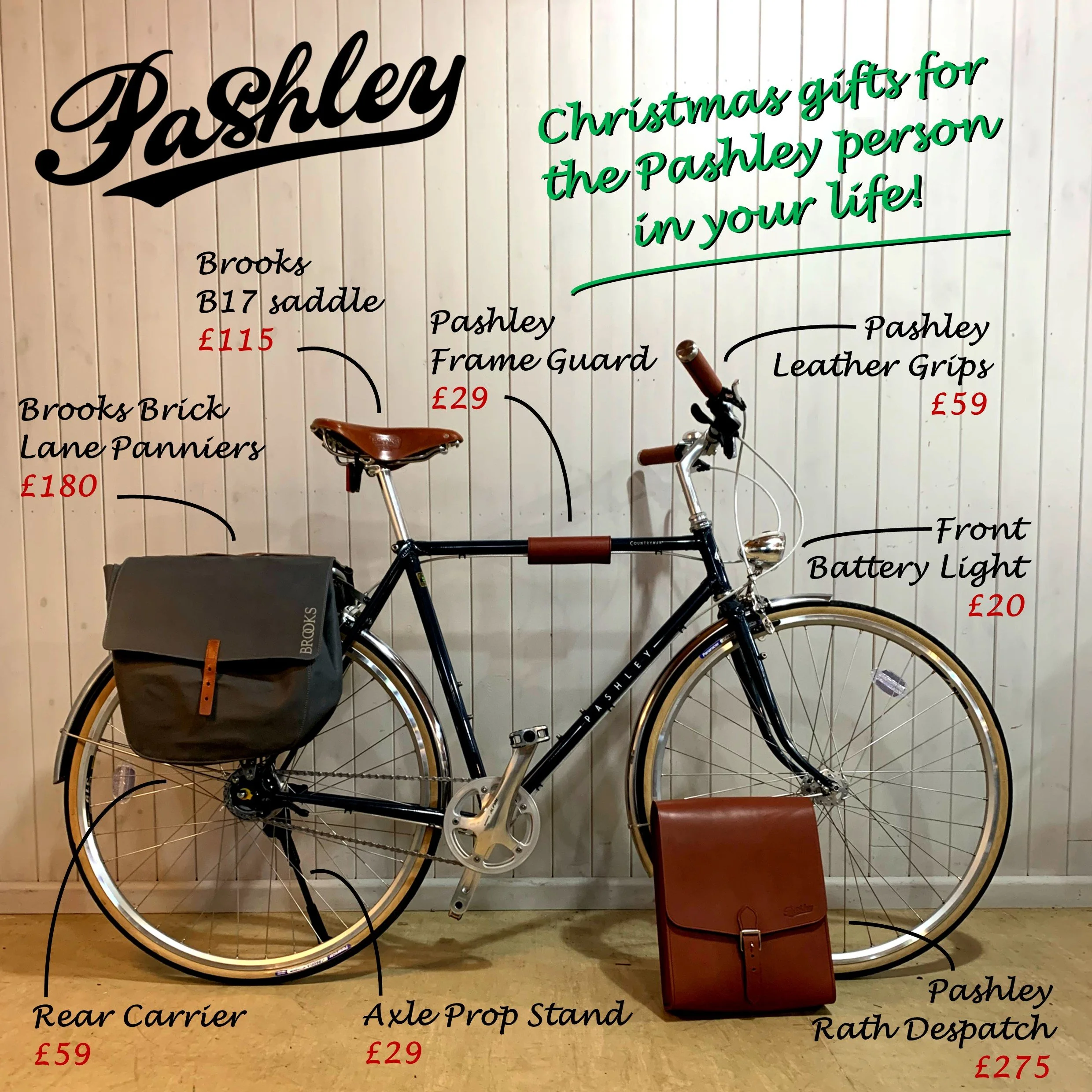 Pashley Christmas Gift Guide 2023 — The Traditional Cycle Shop