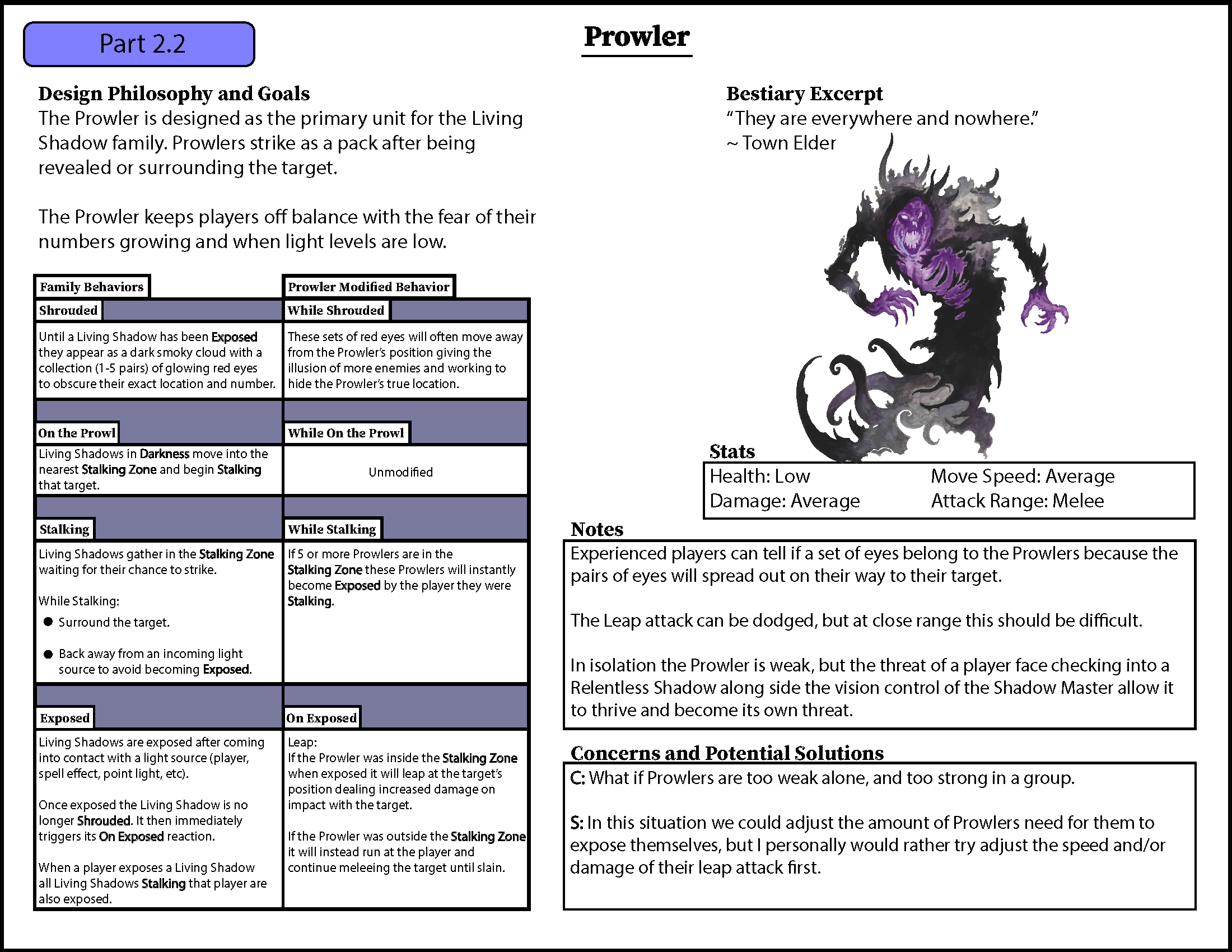 Encounter Design Example — Michael Breese