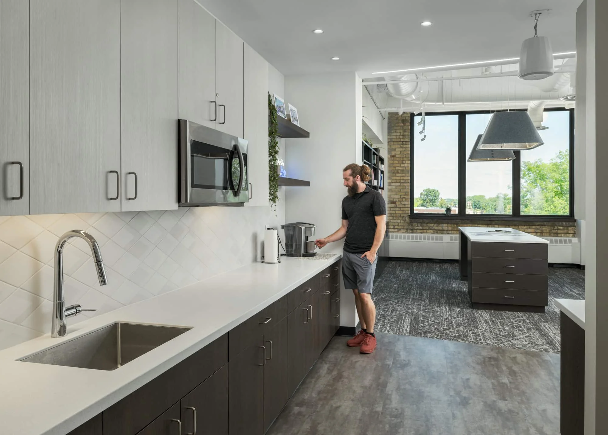 FEH Design Shines in Their New Milwaukee Office — Crimson Sun Studios