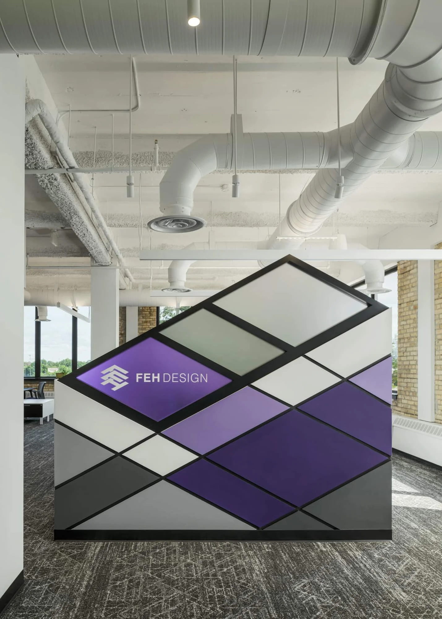 FEH Design Shines in Their New Milwaukee Office — Crimson Sun Studios