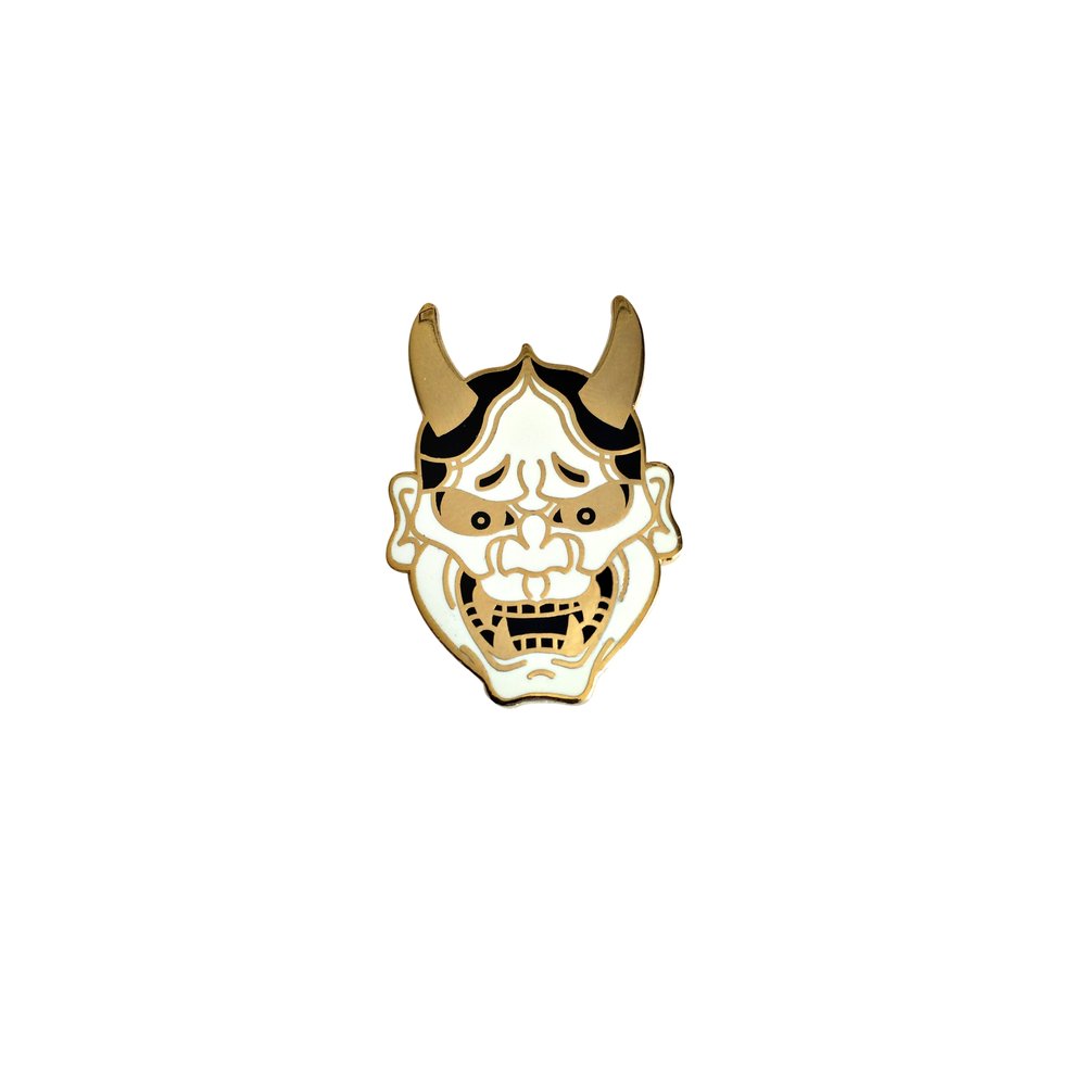 White Hannya Mask
