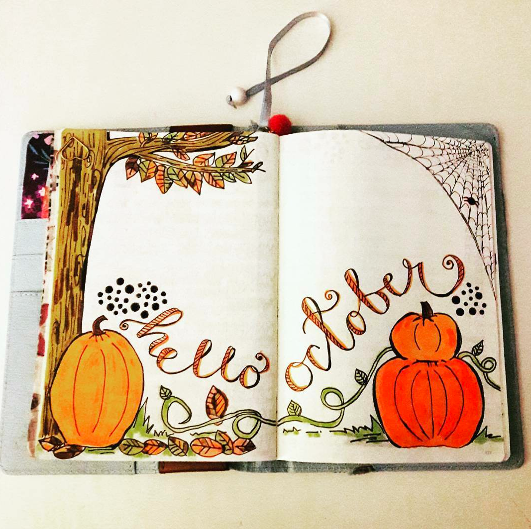October Bullet Journal Spread Ideas Sweet PlanIt October Bullet Journal Spread Ideas Sweet PlanIt
