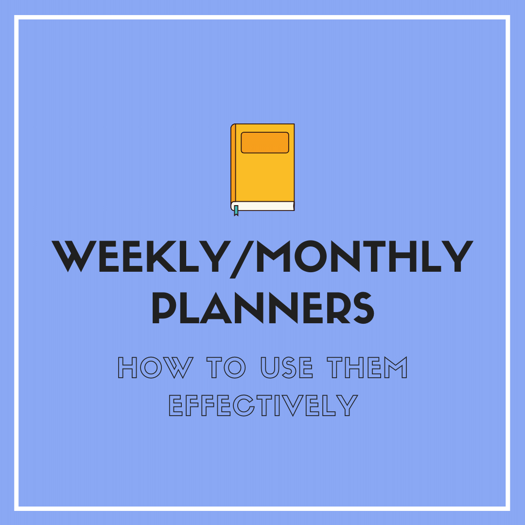 How to Use a Weekly/Monthly Planner — Sweet PlanIt
