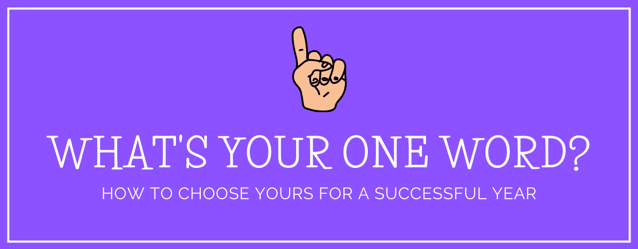 What is Your One Word this Year? 236 Ideas + Free Printable! — Sweet PlanIt