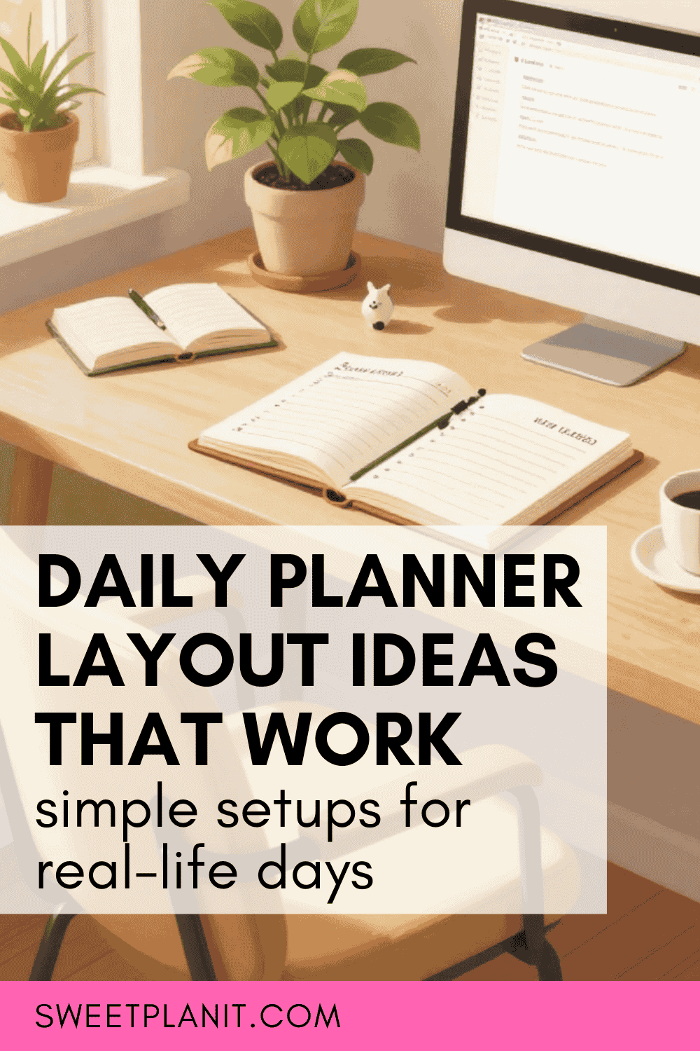 Daily Planner Layout Ideas That Actually Work in Real Life — Sweet PlanIt