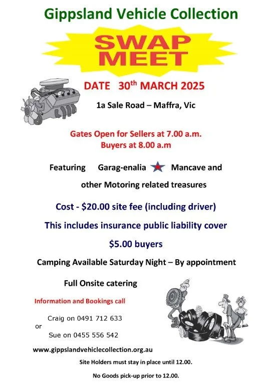 Swap Meet - Gippsland — AOMC