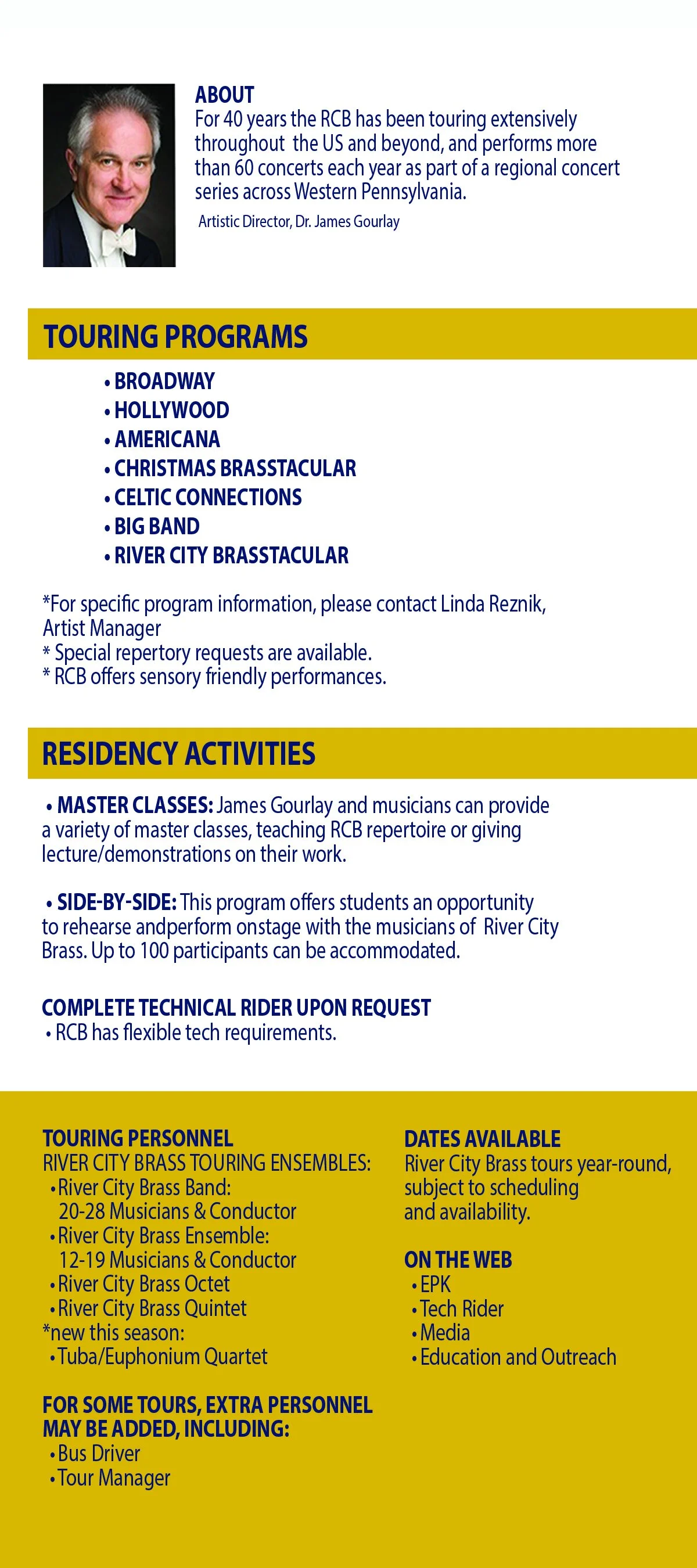 Touring — River City Brass