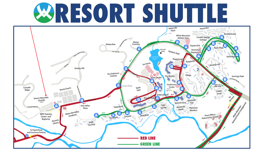 Parking & Resort Shuttle — Waterville Valley Resort