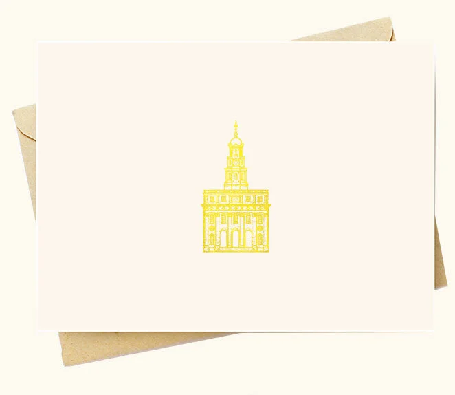 Paper & Party Supplies Provo UT Temple 5x7 blank greeting cards ...