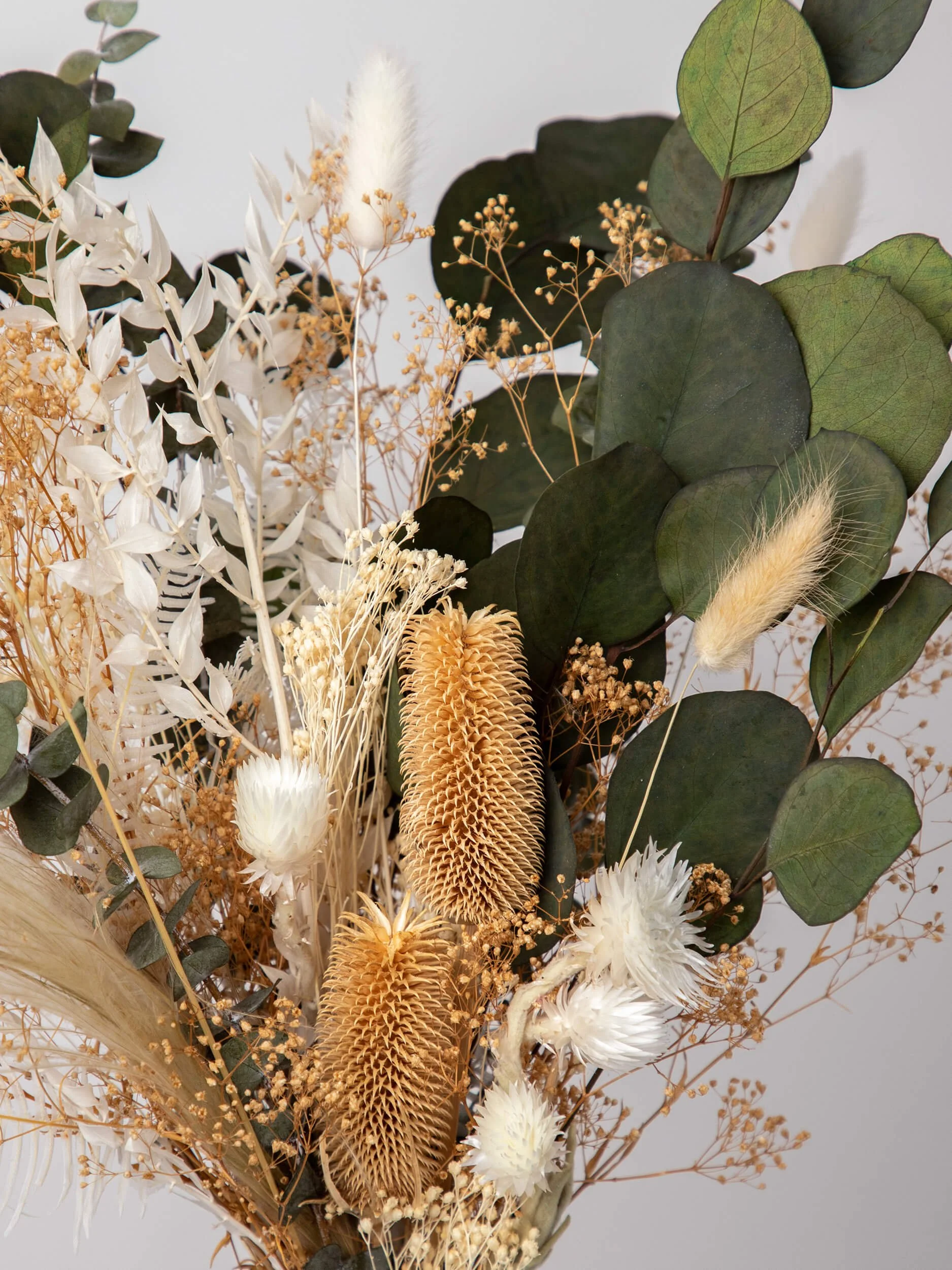 Medium Green Dried Flower Arrangement — Walden Floral
