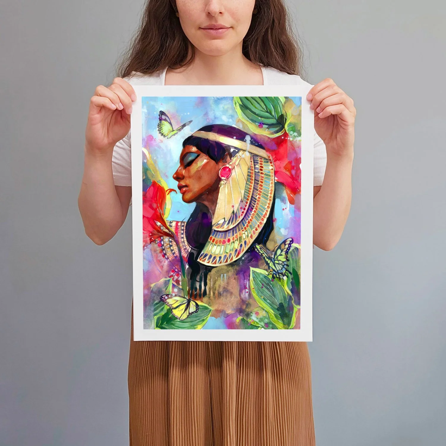 'Nefertari' Limited Edition Fine Art Print — Lioba