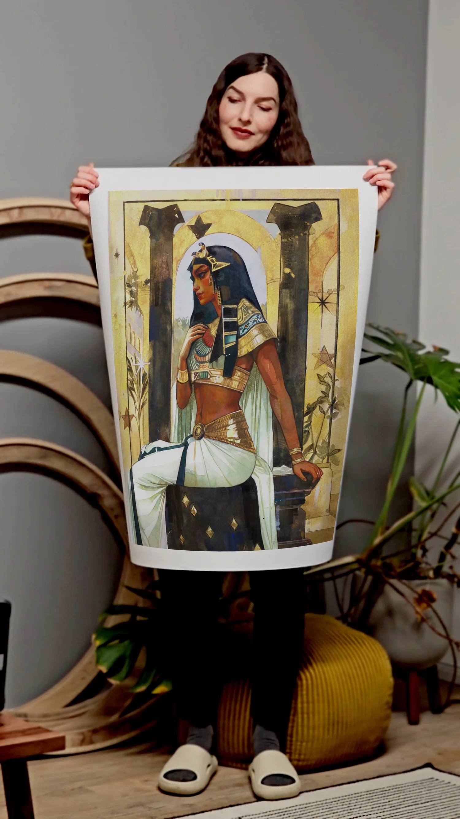 'Queen Tiye' Limited Edition Fine Art Print — Lioba