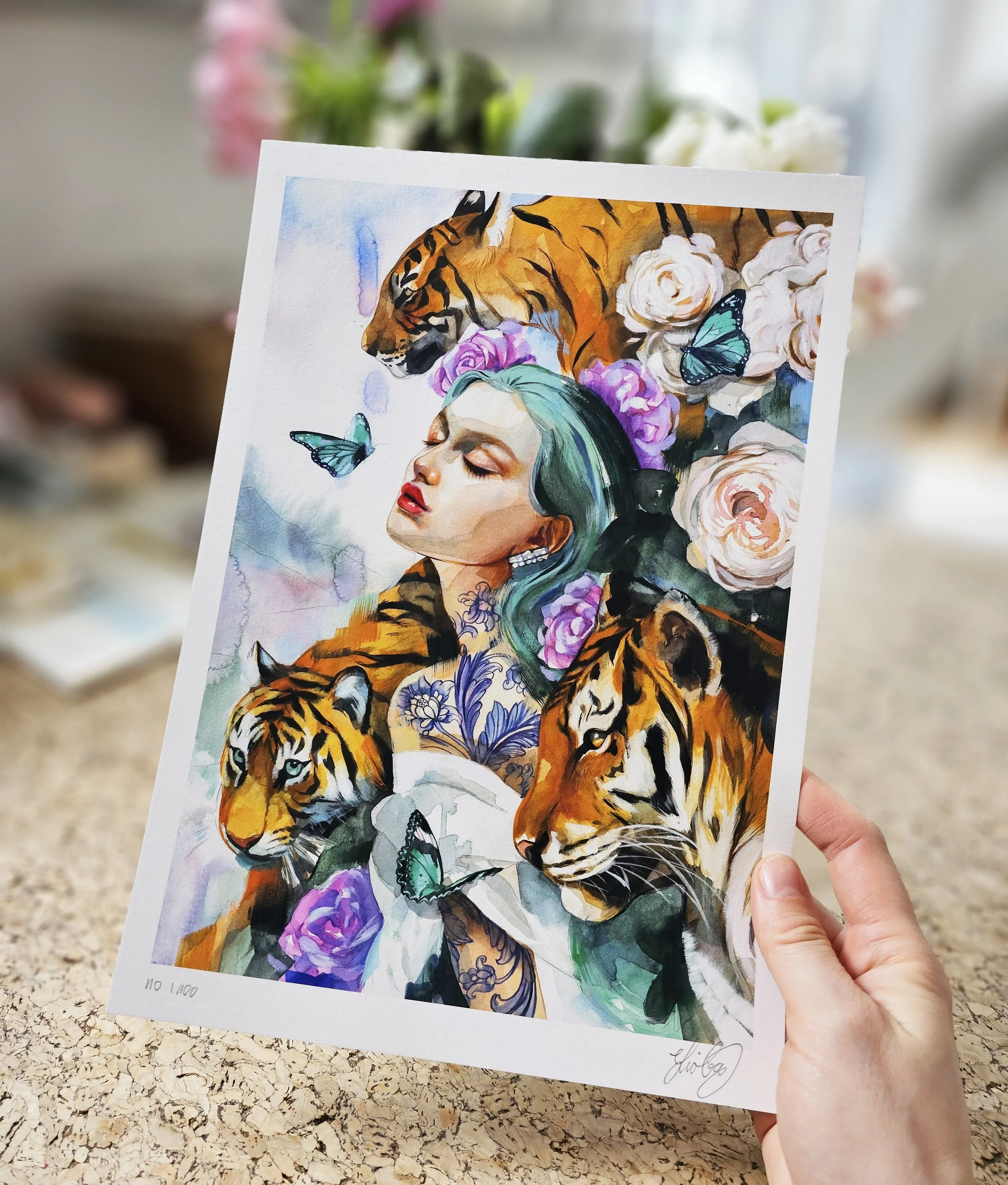 'Perpetuo' Limited Edition Fine Art Print — Lioba