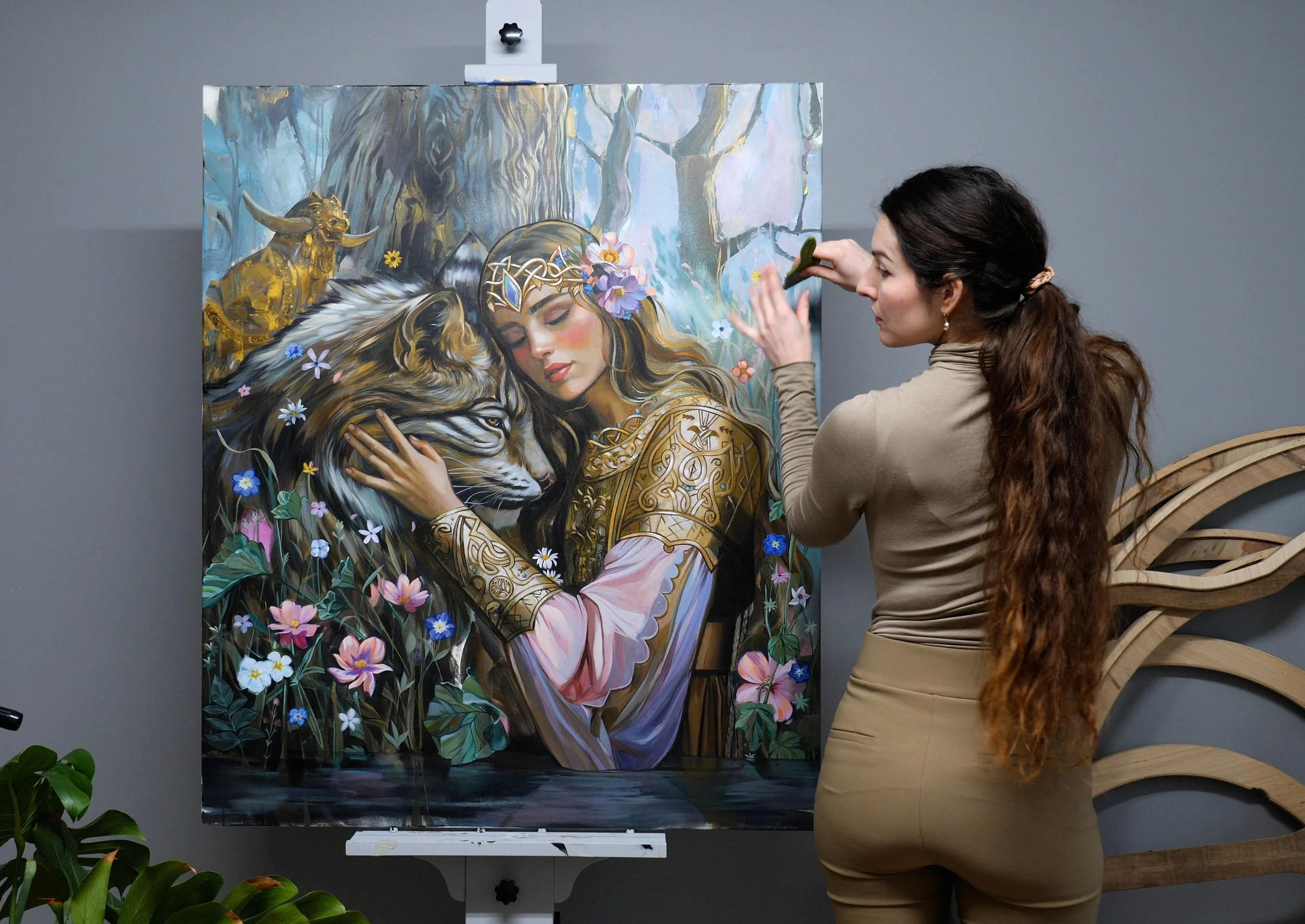 'Freya' Limited Edition Fine Art Print — Lioba