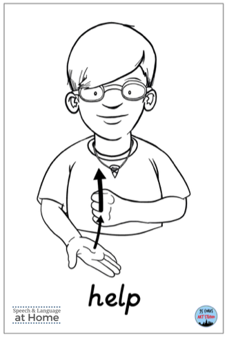 Reduce Toddler Frustration. Signs for Daily Routines — SLP