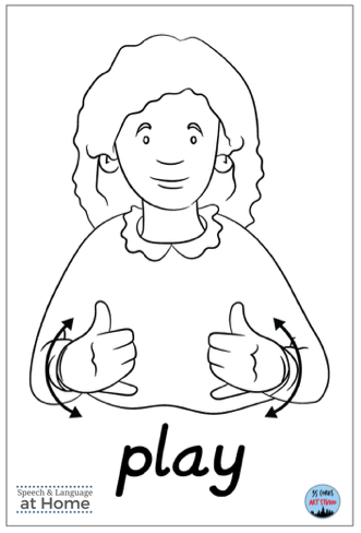 Reduce Toddler Frustration. Signs for Daily Routines — SLP