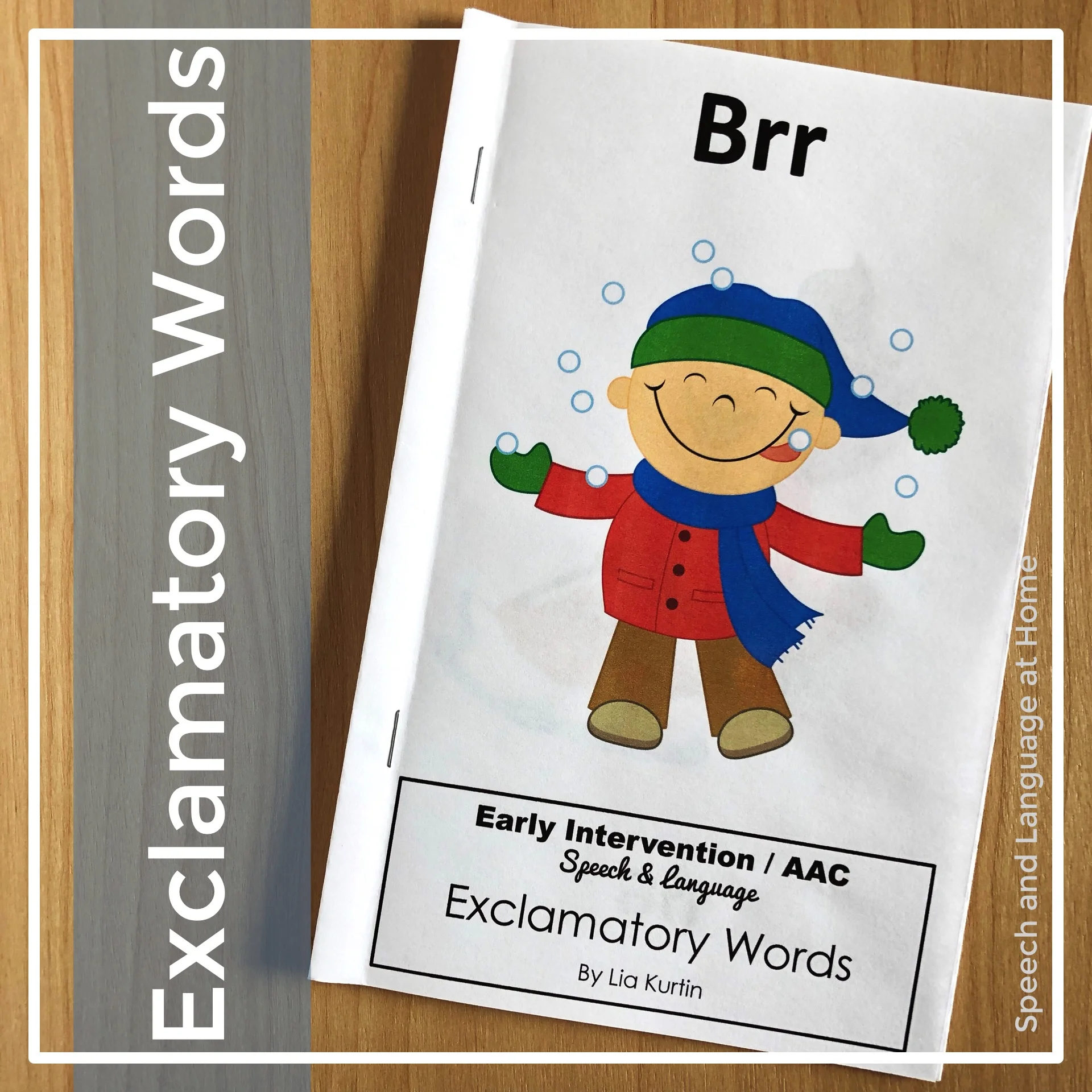 Whee. Exclamatory Word Speech Therapy Books for Early Intervention ...