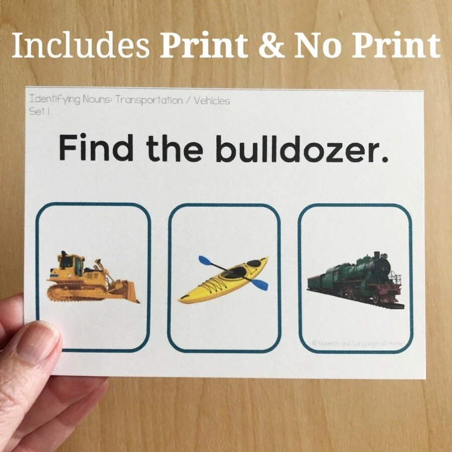 Identifying Things In Nouns Vocabulary Interactive PDF, 03/04/2024