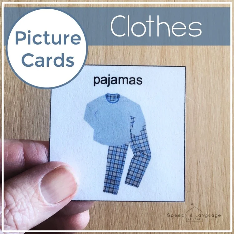 Clothes Themed Resources for Speech Therapy — SLP