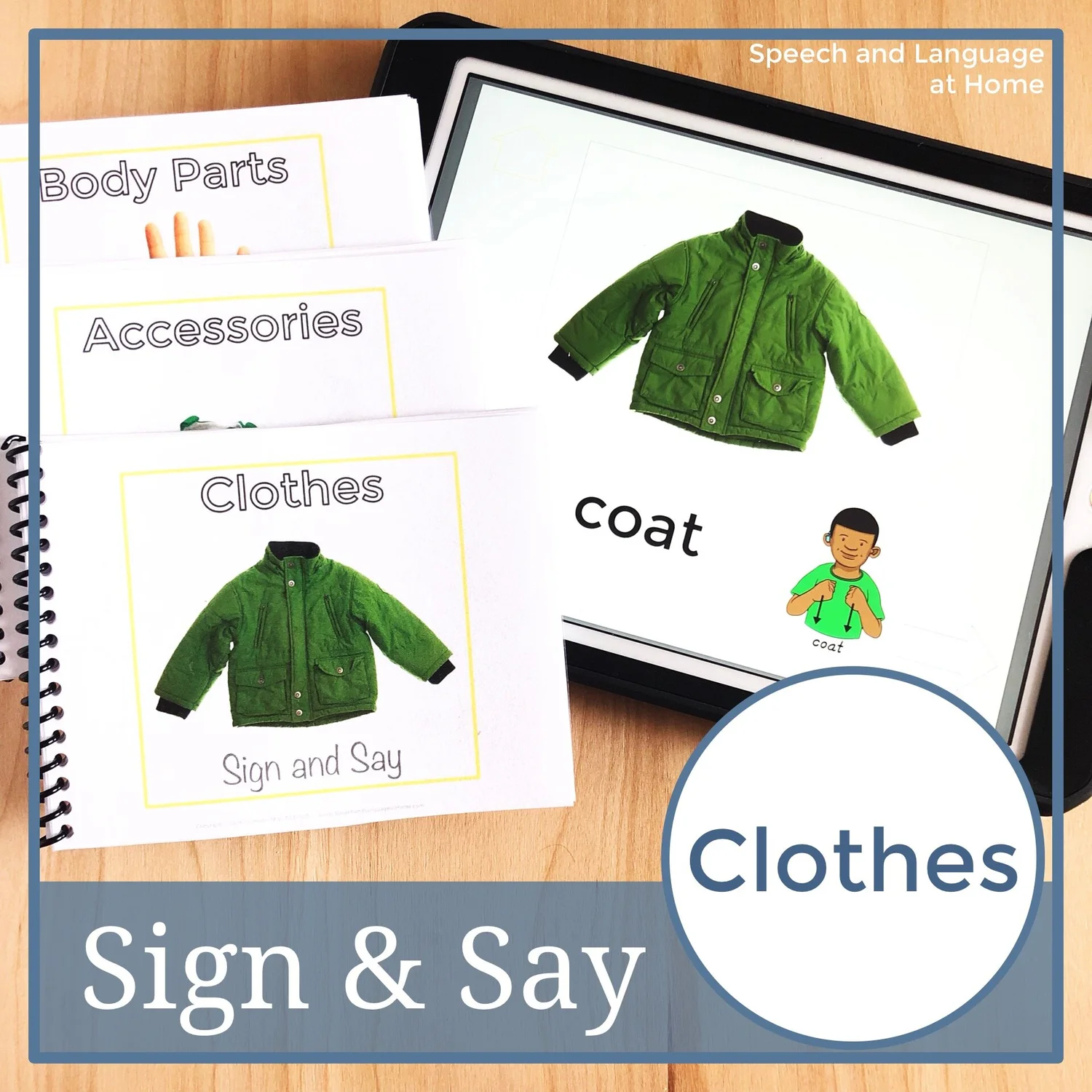 Clothes Themed Resources for Speech Therapy — SLP